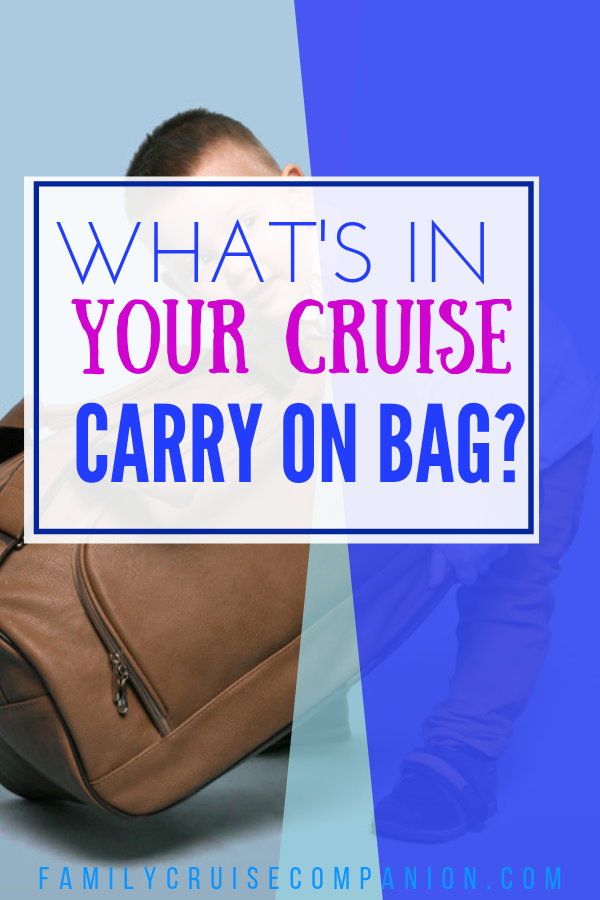 Carry-On Cruise Bags: How To Pack A Useful One You'll Absolutely Love