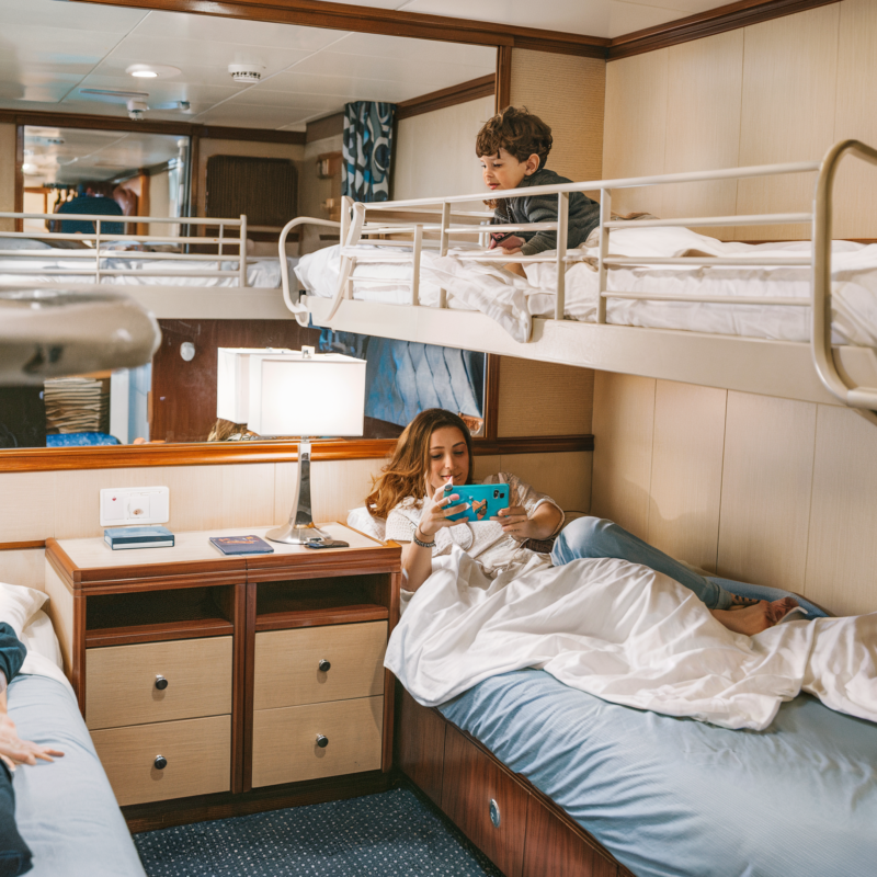 5 Reasons An Inside Cruise Cabin Might Be Best For Your Family